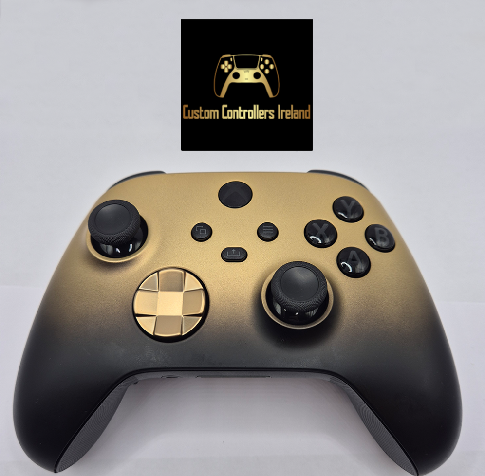 Gold Shadow Custom Combat Xbox Series X Controller – Custom Controllers ...